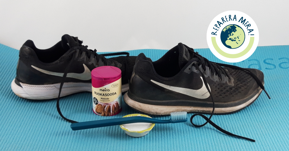 Putsa skosulan med matsoda - Natur och miljö